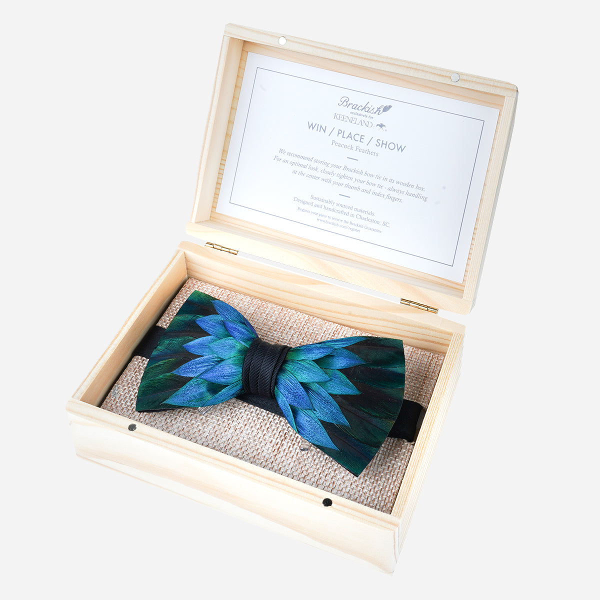 Brackish Win Place Show Bow Tie – The Keeneland Shop