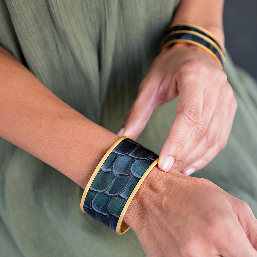 Brackish Sue Wide Cuff – The Keeneland Shop