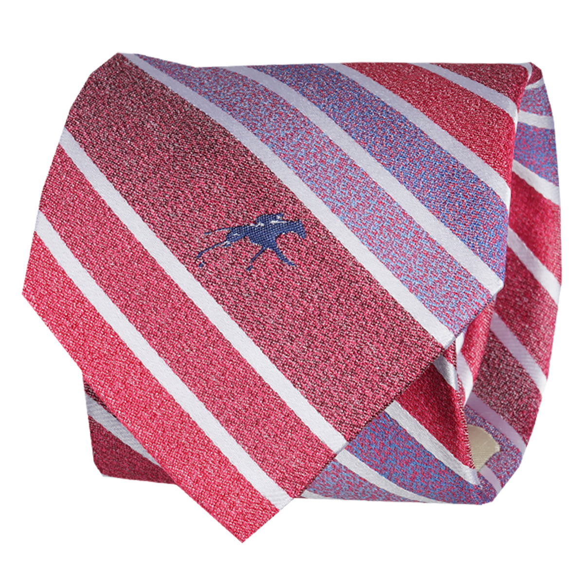 Keeneland Diagonal Multi Color Stripe Tie – The Keeneland Shop